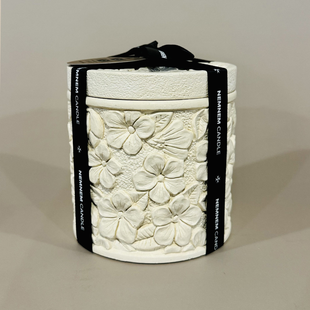 Fjura Cylinder Large Candle - OK Home