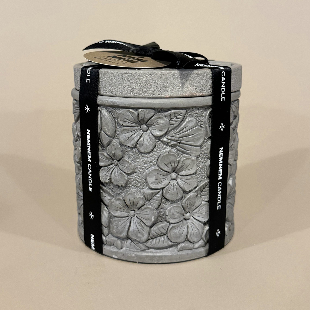 Fjura Cylinder Large Candle - OK Home